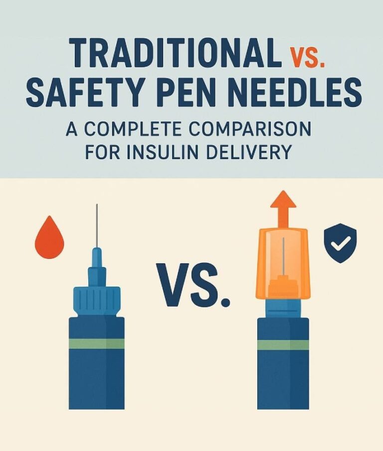 Traditional vs. Safety Pen Needles: A Complete Comparison for Insulin ...